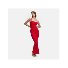 CFAB Maxi-Kleid in Feuerrot | Gr.: XL