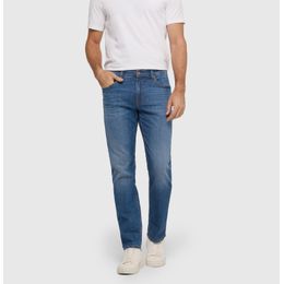 MAC Herren Slim-fit-Jeans "Arne", blau, Gr. 36, unifarben, Denim/Jeans, Obermaterial: 98% Baumwolle, 2% Elasthan, Jeans