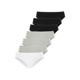 VIVANCE by LASCANA Panty female size L mottled grey / Black / White