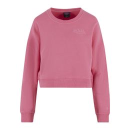 Von Dutch Damen Sweater "Von Dutch MORGAN SWEAT", rosa, Gr. L, unifarben, 100% Baumwolle, Sweatshirts