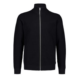 LINDBERGH Herren Cardigan "Cardigan Relaxed Fit", schwarz, Gr. XXL, Obermaterial: 60% Baumwolle, 40% Polyester, Strickjacken