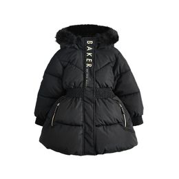 Baker By Ted Baker Mantel M&auml;dchen Gr&ouml;&szlig;e 104 creme / schwarz