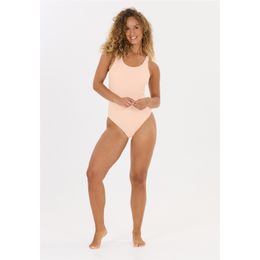 NOU Damen Badeanzug "Sonam", rosa, Gr. 36, unifarben, 94% Polyester, 6% Elasthan, Badeanz&uuml;ge, UV-Schutz