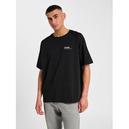 Hummel T-Shirt Reflektierend Logo Hmltech Lebensstil Herren in BLACK2 | Gr.: S