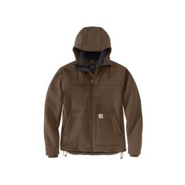 Carhartt Funktionsjacke "SD Bonded Detroit 105001" in Braun | Gr.: M