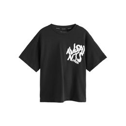Smallsaints T-Shirt 'Orlando' Jungen Gr&ouml;&szlig;e 128 schwarz / wei&szlig;