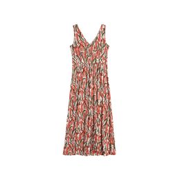 Seasalt Cornwall Kleid 'Polmanter' Damen Gr&ouml;&szlig;e 44 oliv / dunkelgr&uuml;n / rot / wei&szlig; Sommerkleid