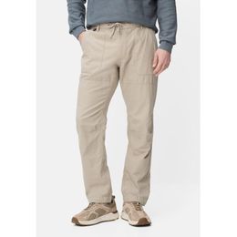 Camel Active Chinohose mit Tunnelzug in Beige | Gr.: W36/L30