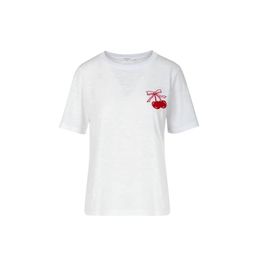 coster copenhagen T-shirt ' MINI CHERRY ' Damen Gr&ouml;&szlig;e L wei&szlig;