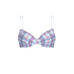 Olympia Bikini Top female size 75 Lavender / Red / White