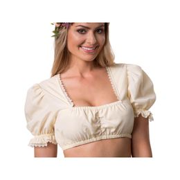 TecTake Einfarbige Dirndlbluse mit Verst&auml;rkung im oberen R&uuml;ckenbereich | Gr.: XL