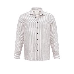 Antioch Button Up Shirt male size XL Beige / Black