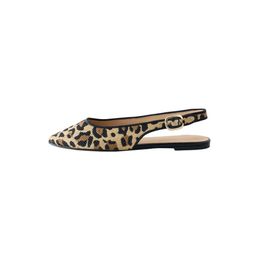 next Ballerina 'Forever Comfort' Damen Gr&ouml;&szlig;e 42 beige / braun / schwarz Sommerschuhe