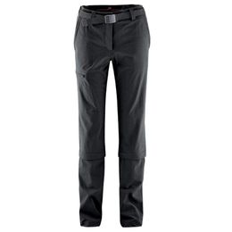 Maier Sports Zip-Hose Arolla in Schwarz | Gr.: 34