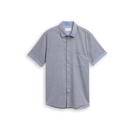 Tom Tailor Hemd Herren Gr&ouml;&szlig;e M navy / wei&szlig;