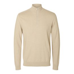 Selected Sweater 'SLHBERG' male size XXS Beige