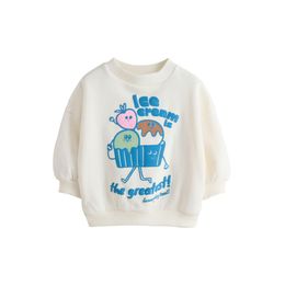 next Sweatshirt M&auml;dchen Gr&ouml;&szlig;e 80 creme / blau / hellgr&uuml;n / rosa