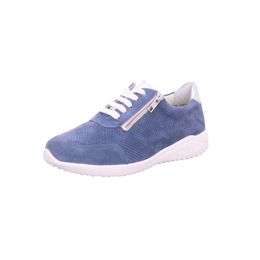 SOLIDUS Halbschuh in jeans/silver | Gr.: 4,5