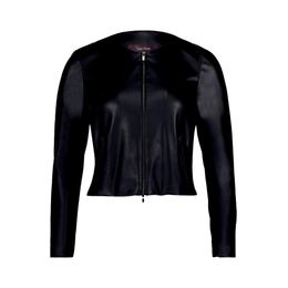 Vera Mont Blazer-Jacke mit Rei&szlig;verschluss in Schwarz | Gr.: 40