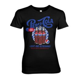 Pepsi Co Shirt "Retro Add Girly Tee" in Schwarz | Gr.: S