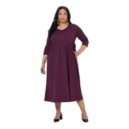 Ulla Popken Kleid in nougatbraun | Gr.: 58-60