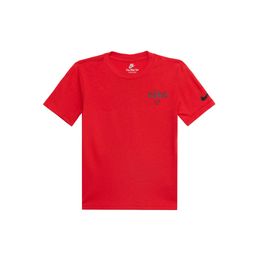 Nike Sportswear Shirt 'WORLD CUP' boy size 116/122 Honey / Light grey / Red / Black