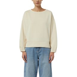 comma, COMMA Damen Sweater, beige, Gr. 46, unifarben, Sweatware, Obermaterial: 49% Polyester, 45% Viskose, 6% Elasthan, Sweatshirts, unifarben, mit Viskose