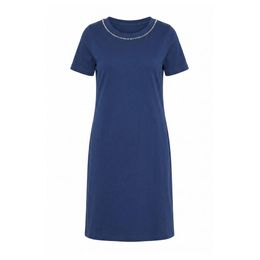 MIAMODA Jerseykleid in dunkelblau | Gr.: 52