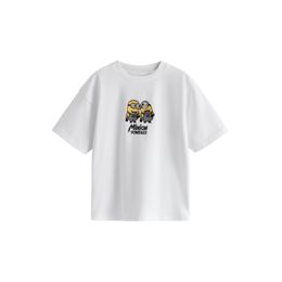 next Shirt 'Minions' boy size 146 Yellow / Grey / Black / White