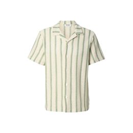 INDICODE Jeans Hemd 'INGlutamin' Herren Gr&ouml;&szlig;e XS hellbeige / gr&uuml;n