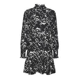 V&eacute;ro Moda Vero Moda Blusenkleid 'Cia' Damen Gr&ouml;&szlig;e 36 schwarz / wei&szlig; Sommerkleid