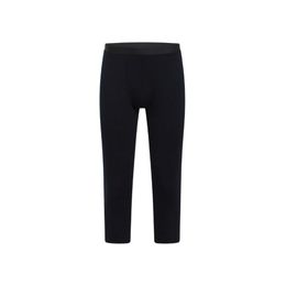 Odlo Leggings "Bl Bottom 3/4 Merino 200" in Schwarz | Gr.: XL