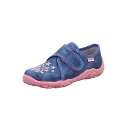 Superfit Geschlossener Hausschuh BONNY in Blau | Gr.: 26