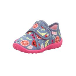 Superfit Geschlossener Hausschuh SPOTTY in Blau | Gr.: 19