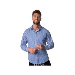 TecTake Trachtenhemd, F&uuml;r viele Outfits & Anl&auml;sse, Langarmhemd mit Knopfleiste | Gr.: M