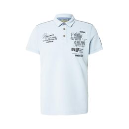 CAMP DAVID Shirt 'Dune Crusher' male size XL Light blue / Dark grey
