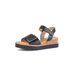 Gabor Plateau Sandalen in schwarz | Gr.: 41