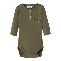 name it Strampler in Winter Moss | Gr.: 74