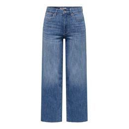 Only Jeans mit weitem Bein in Medium Blue Denim | Gr.: XS/L32