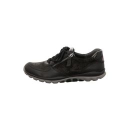 rollingsoft Komfort Schn&uuml;rschuhe in Schwarz | Gr.: 42,5