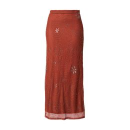 V&eacute;ro Moda Vero Moda Rock 'VMCara' Damen Gr&ouml;&szlig;e 40 rostbraun / silber