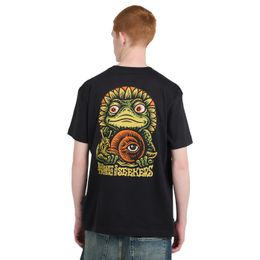 Element Herren T-Shirt "Timber The Frog"off schwarz, Gr. M, Obermaterial: 100% Baumwolle., Shirts