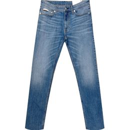 Herren Straight-Jeans, blau, Gr. 31, Calvin Klein Jeans, Denim/Jeans, Obermaterial: 85% Baumwolle, 13% Polyester, 2% Elasthan, Jeans, straight fit