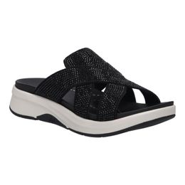 Josef Seibel Damen Sandale "Estelle 14, schwarz", Gr. 38, schwarz, Obermaterial: 100% Rindsleder Leather cow., Schuhe