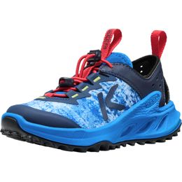Keen M&auml;dchen Sandale "ZIONIC ADV SANDAL", Gr. 28precious blau, racing rot, Textil, Schuhe, sehr leichte Outdoorsandale