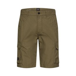 Camel Active Herren Cargobermudas, gr&uuml;n, Gr. 38, gepunktet, unifarben, Web, Obermaterial: 97% Baumwolle, 3% Elasthan, Hosen, mit Cargo-Taschen und