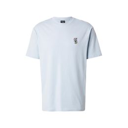 Iriedaily T-Shirt 'Bye Bye' Herren Gr&ouml;&szlig;e S gr&uuml;n / flieder / rot / wei&szlig;
