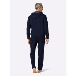 feel good Herren Anzug, Gr. 44marine, anthrazit, meliert, 50% Baumwolle, 50% Polyester, Kapuzenfutter:52% Baumwolle, 48% Polyester, Anz&uuml;ge