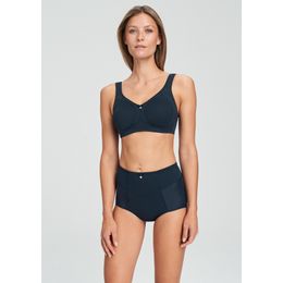 SuSa Damen B&uuml;gelloser BH "Capri", Gr. 85, schwarz, Obermaterial: 40% Baumwolle, 30% Elasthan, 30% Polyamid, BHs, vorgeformte Cups, Mikrofaser,