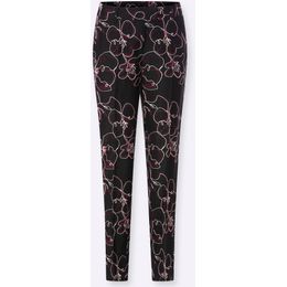 CR&Eacute;ATION L CREATION L Damen B&uuml;gelfaltenhose, schwarz, Gr. 19, unifarben, 70% Viskose, 30% Lyocell, Hosen